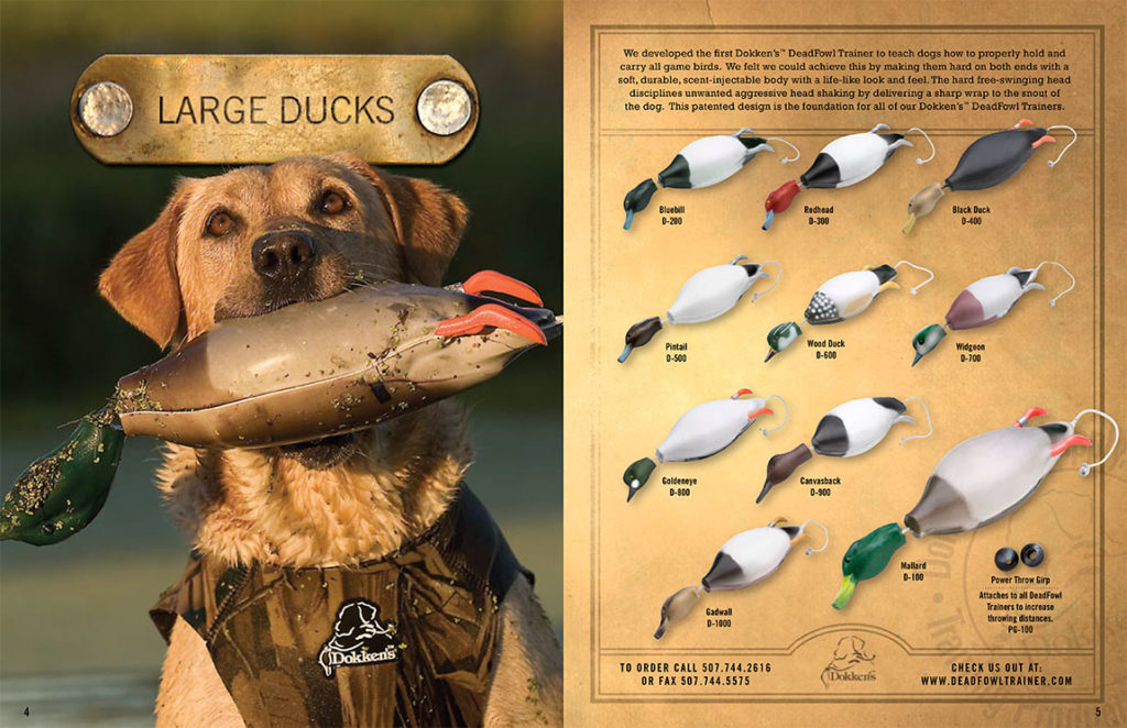 Large Ducks Deadfowl Trainer | Dokken Dog Supply Inc.